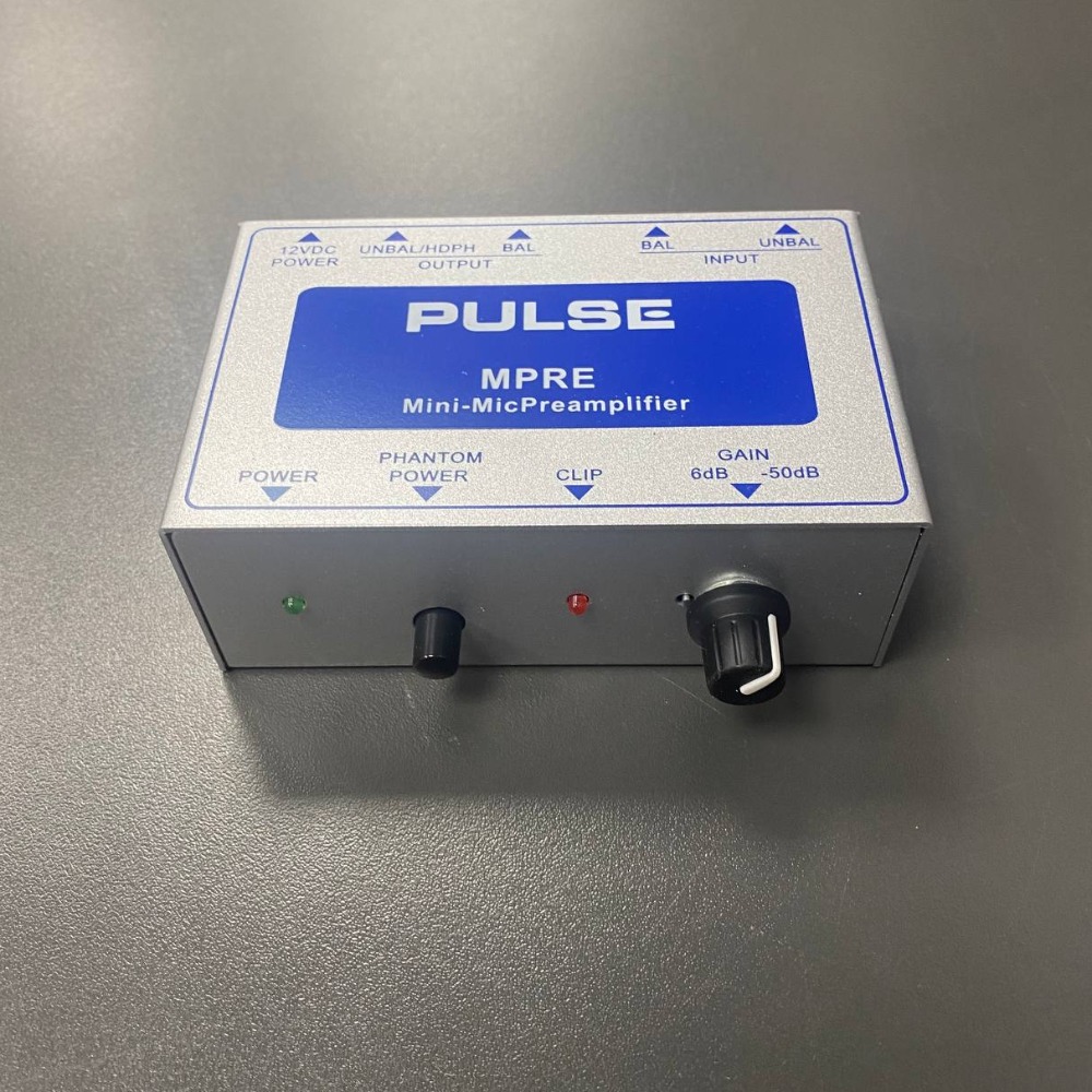 Pre-owned Pulse MPRE Mini-Mic Pre-amplifier - Own4Less